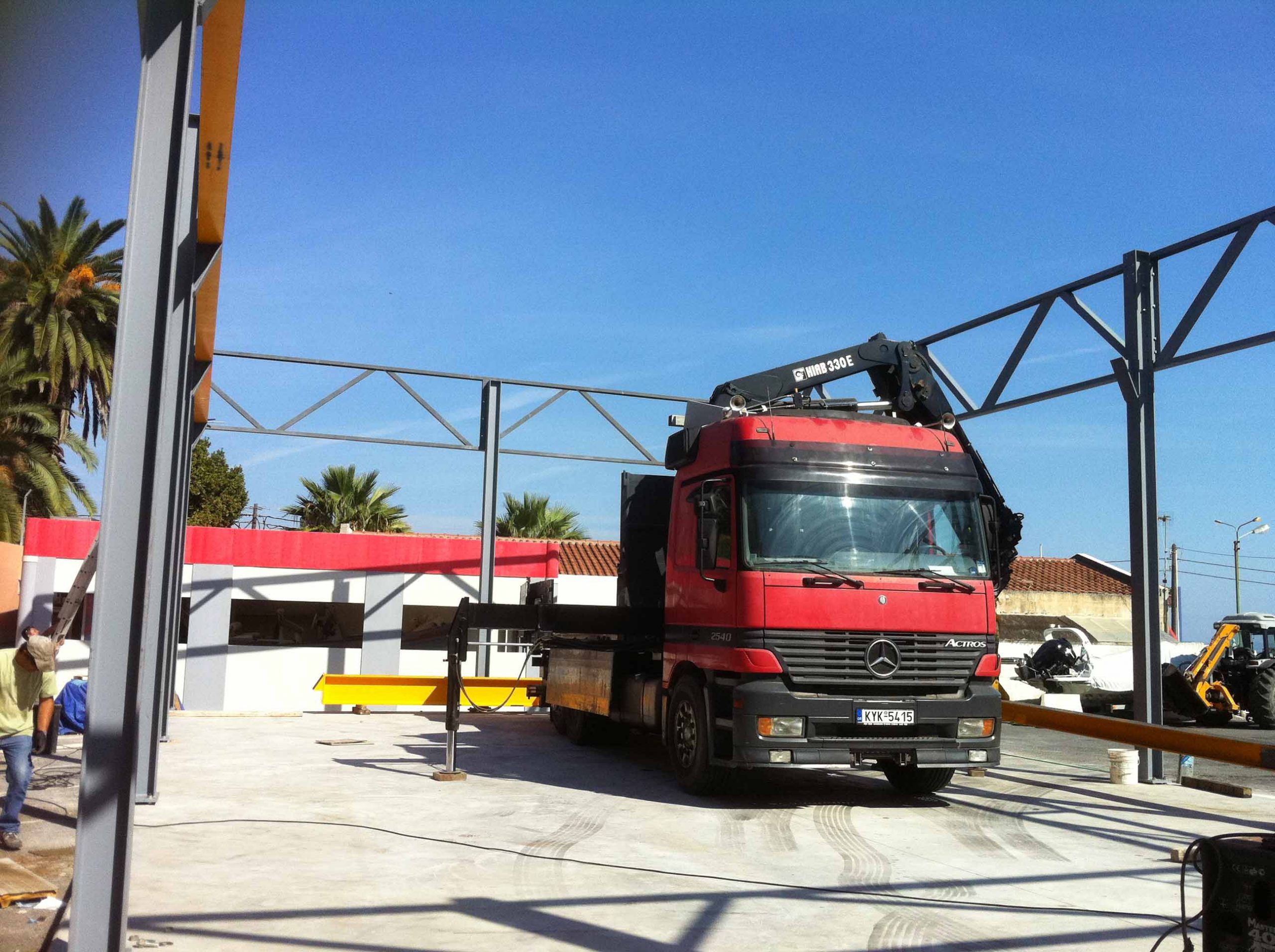 Μεταλλικό κτίριο 350τ.μ Τσιριγγάκης Βας. Κ. & ΣΙΑ Ο.Ε. - Μεταλλικά ...